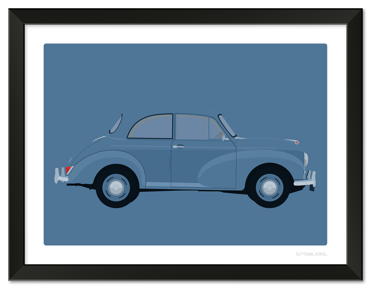 Morris Minor - Clipper Blue – tribalidol