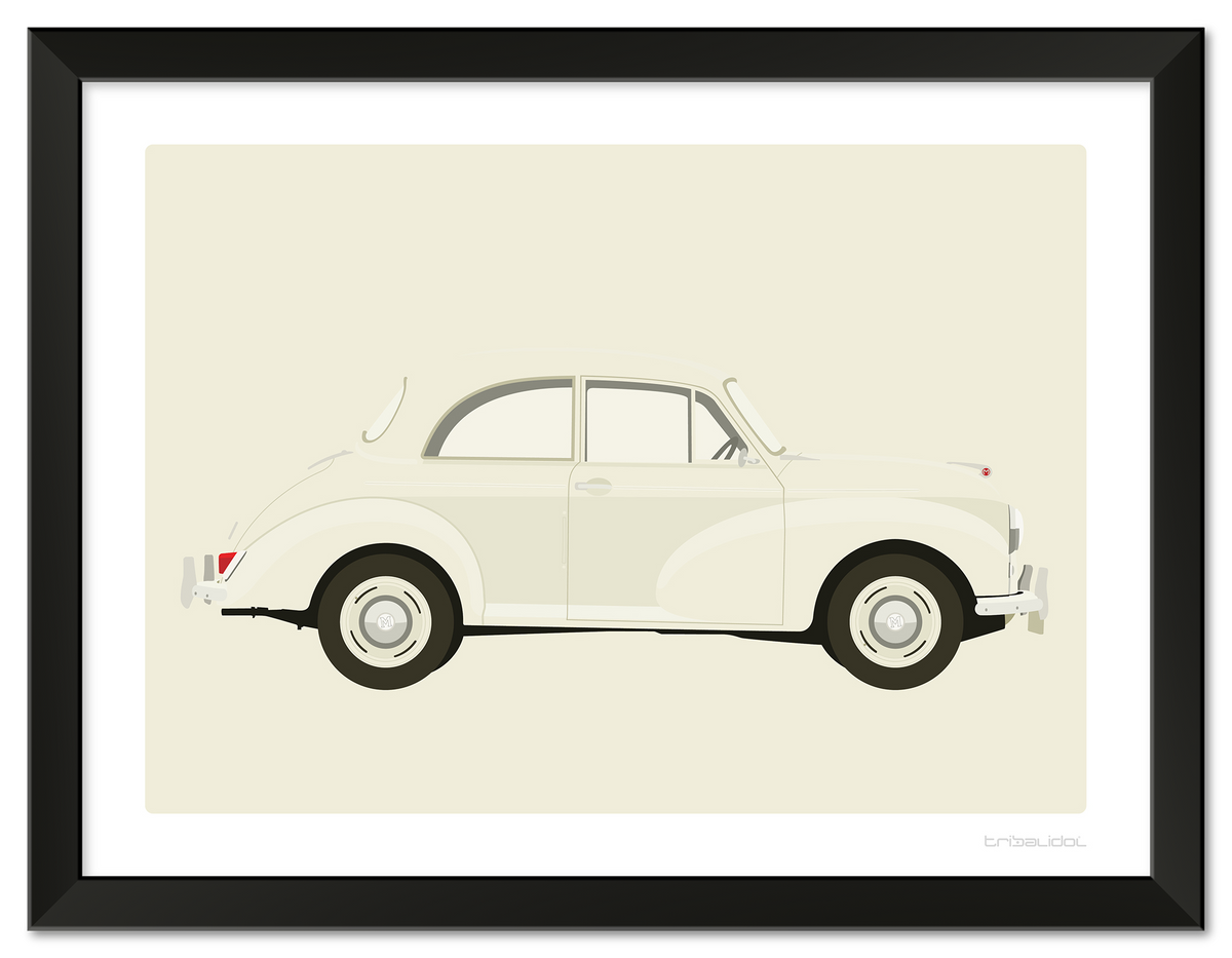 Morris Minor - Old English White – tribalidol