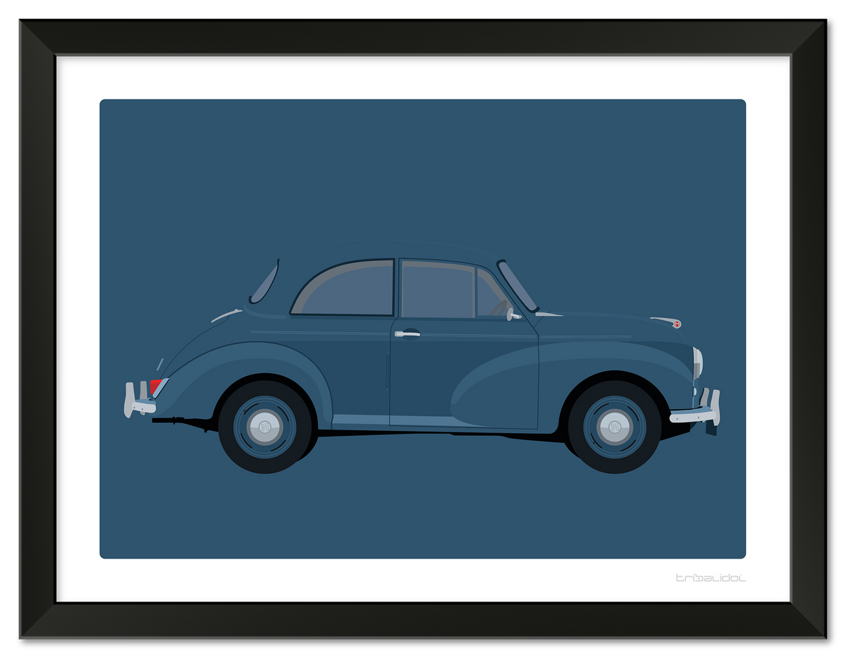 Morris Minor - Trafalgar Blue – tribalidol