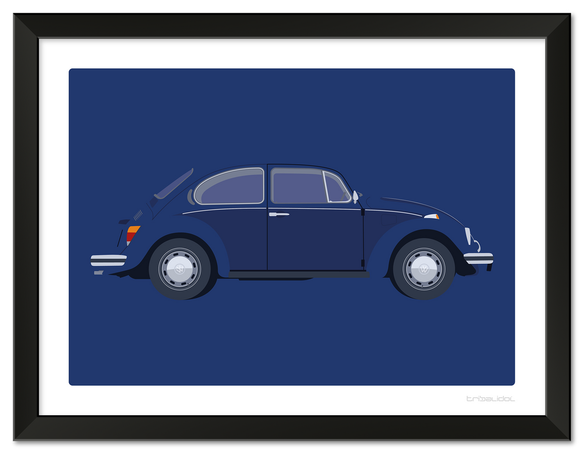 VW Beetle - Alaska Blue – tribalidol
