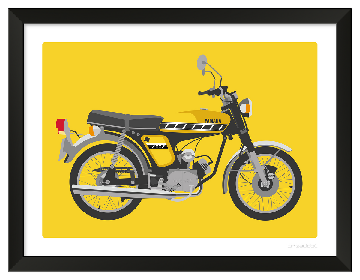 Yamaha FS1E DX - Competition Yellow – tribalidol